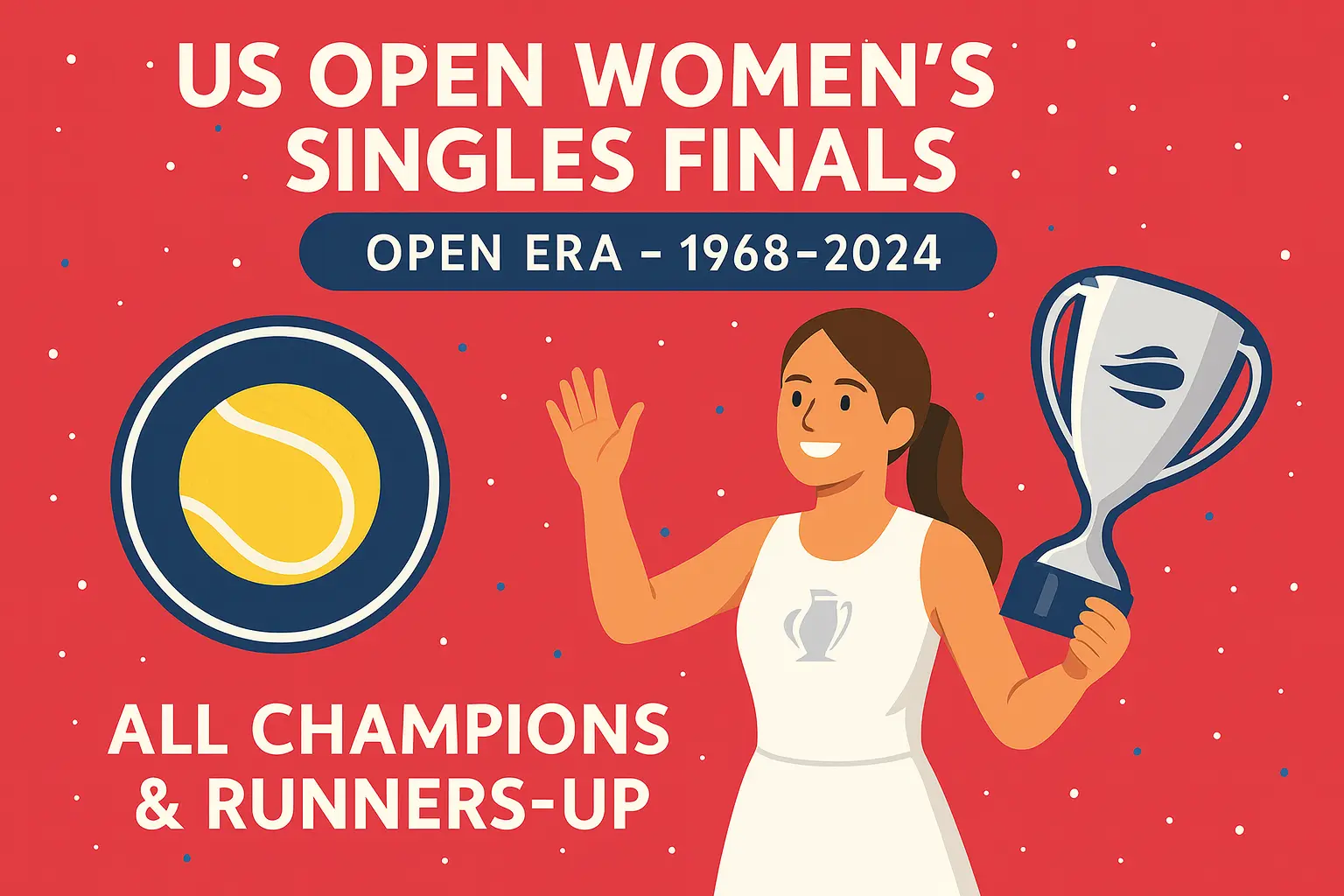 US Open Women’s Singles Champions & Finalists: Full Open Era Winners ...