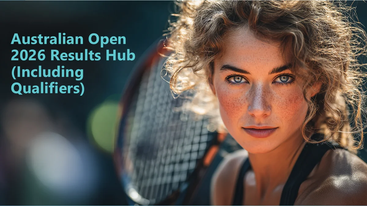 Australian Open 2026 Results: Full Match Scores, Daily Highlights ...